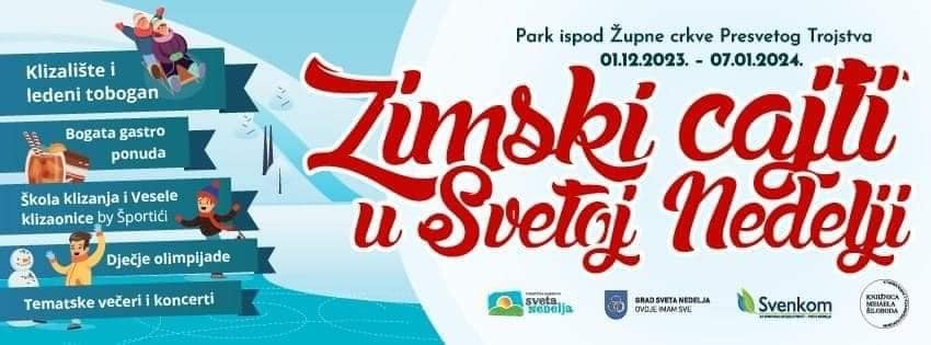 Sveta Nedelja: Advent starta 3.12. - veće klizalište, ledeni tobogan, božićne delicije, bogat ...