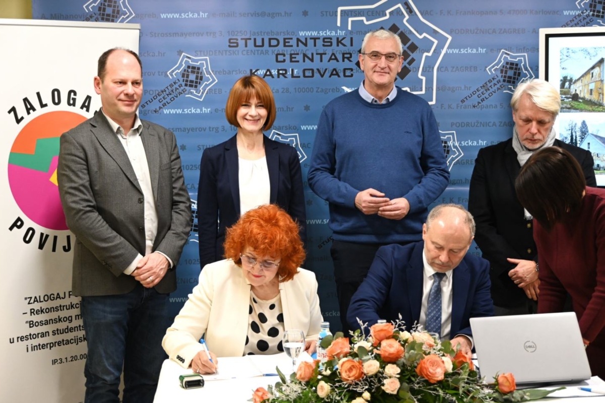 Karlovac: Potpisan ugovor - Bosanski magazin za 25 mjeseci postaje ...